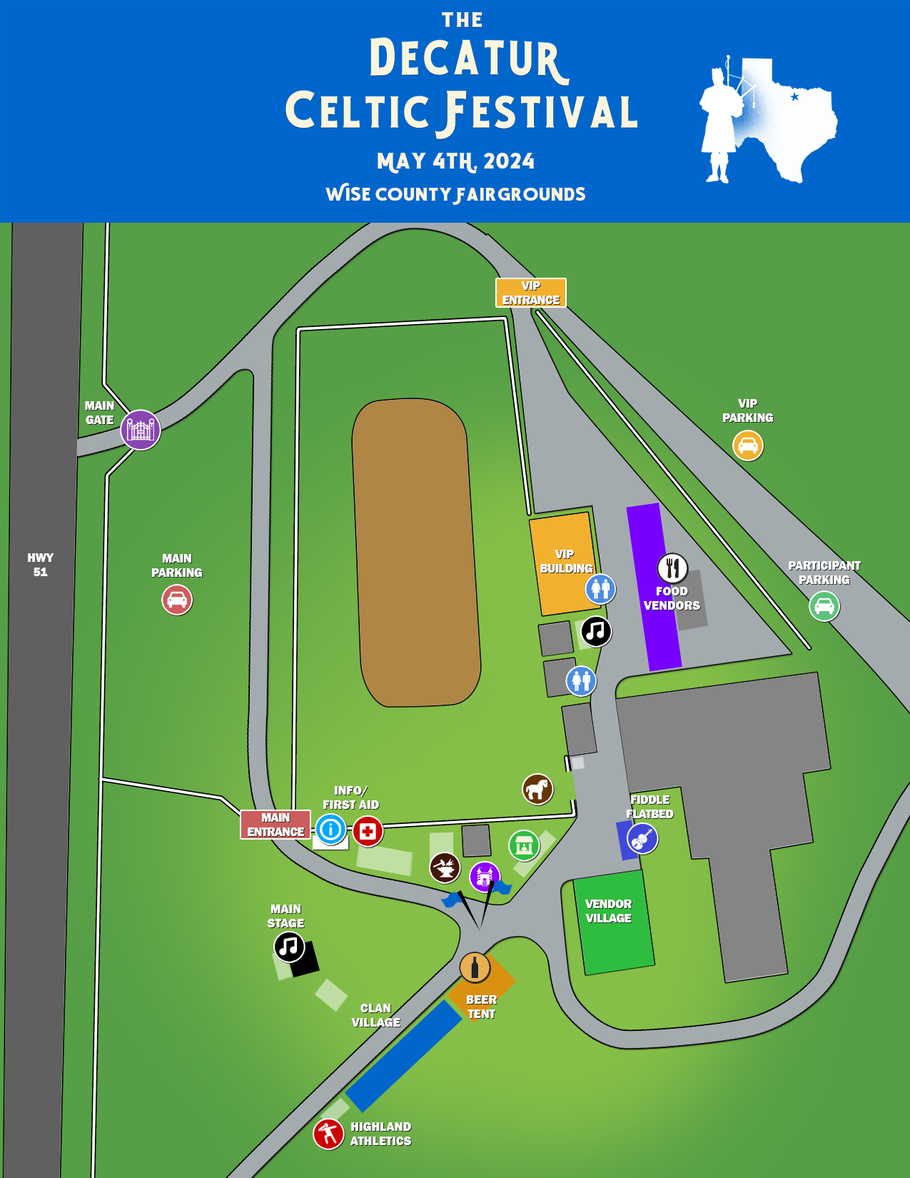 Map – Decatur Celtic Festival